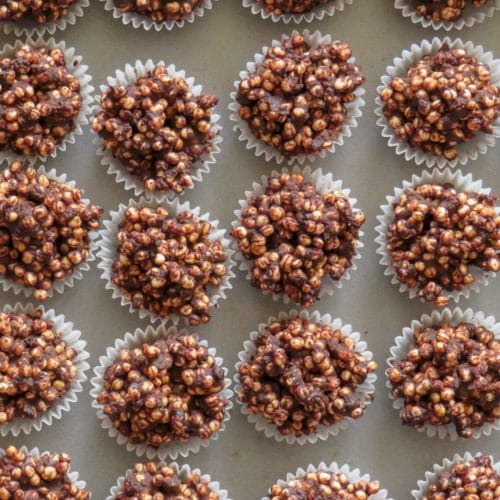 Quinoa-Kakao-Crunchies - genussfreudig